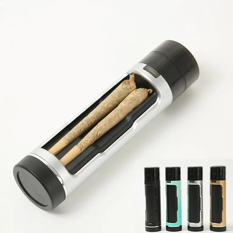 3 In 1 Tobacco Grinder Cigarettes Case – Targetjr